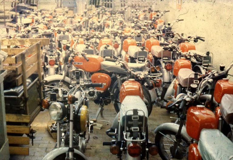 Erstaunlich Suhl Simson Werksverkauf Fotos